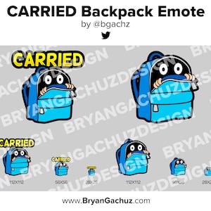 Backpack Twitch - Etsy