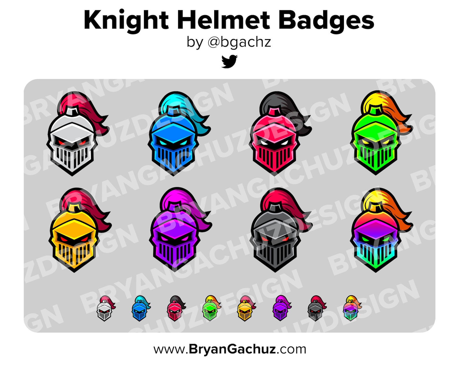 Knight Twitch Badges Bit Badges Channel Points Discord Badges - Etsy