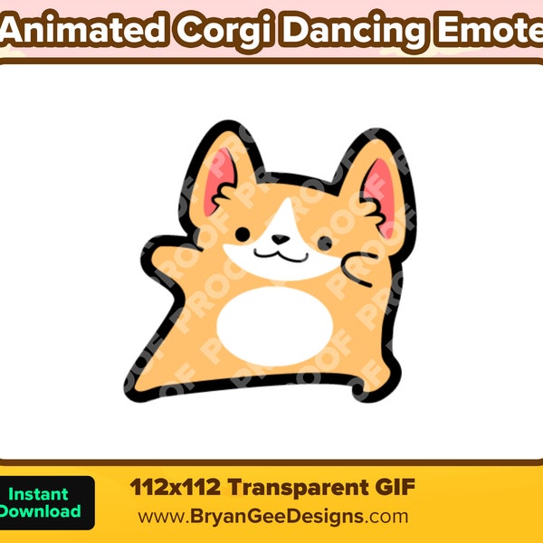 Animated Twitch Emotes Dancing Cat - Etsy
