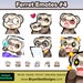 Ferret Twitch Emotes Derp Hug Gasm Sleep Study Notes Wow for - Etsy