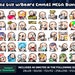 Bald Guy With Beard Twitch Emotes MEGA Bundle for Streaming, Youtube ...