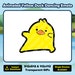 Animated Yellow Duck Dancing Emote for Twitch or Discord, Yellow Duck ...
