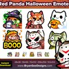 Animated Fox Twitch Emotes Why, Scatter, Bonk, Cross, Scam, Gifted Sub ...