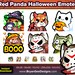 Animated Fox Twitch Emotes Why, Scatter, Bonk, Cross, Scam, Gifted Sub ...