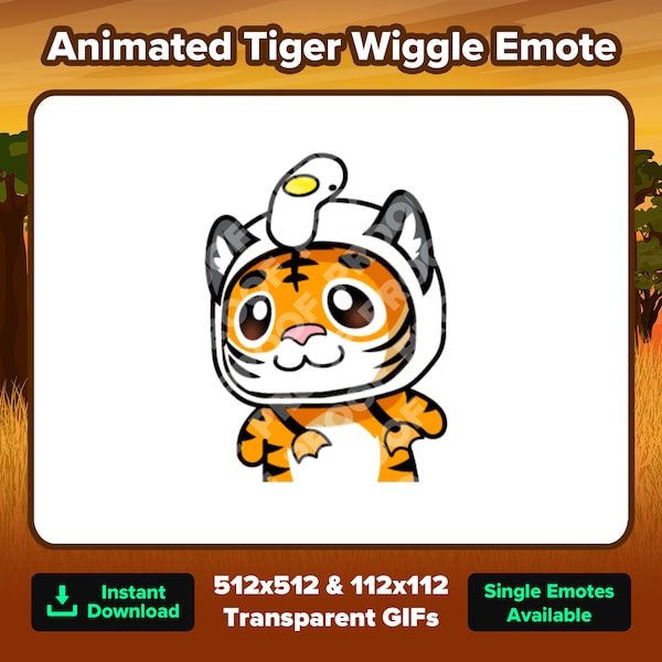 Twitch Wiggle Animated Emote - Etsy