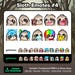 Animated Black Cat Twitch Emotes Why, Scatter, Bonk, Cross, Scam ...