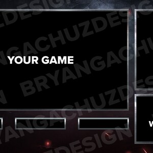 ANIMATED Metal Grunge Stream Package for Twitch | Animated Scenes, 4 ...