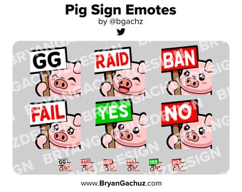 Cute Chibi Kawaii Calico Cat GG Raid Ban Fail Yes and No | Etsy