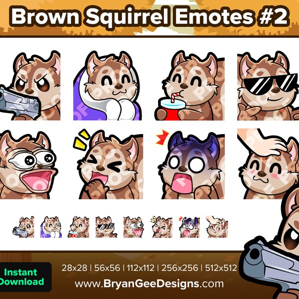 Animated Scared Emotes - Etsy