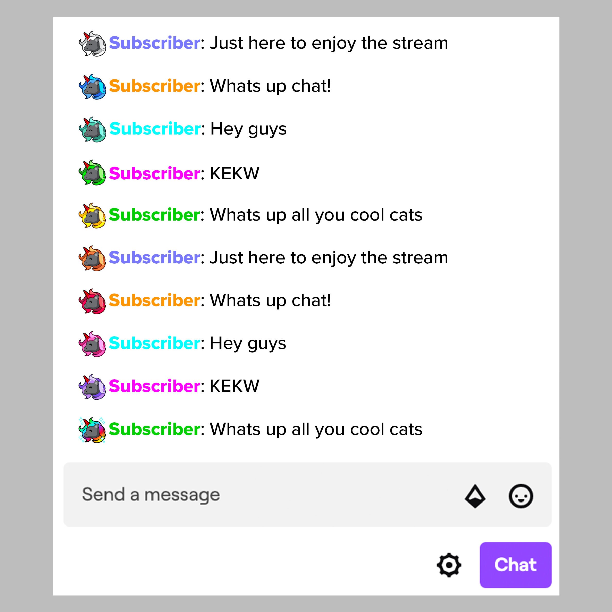 Hellicorn Twitch Badges Bit Badges Channel Points Discord - Etsy
