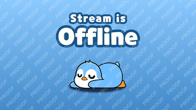 Animated Blue Penguin Stream Screens – Starting Soon, Be Right Back ...