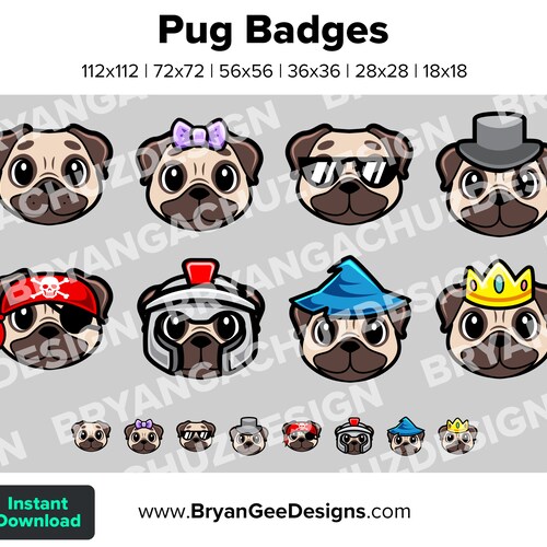Dog Paw Twitch Badges Bit Badges Channel Points Discord Badges - Etsy