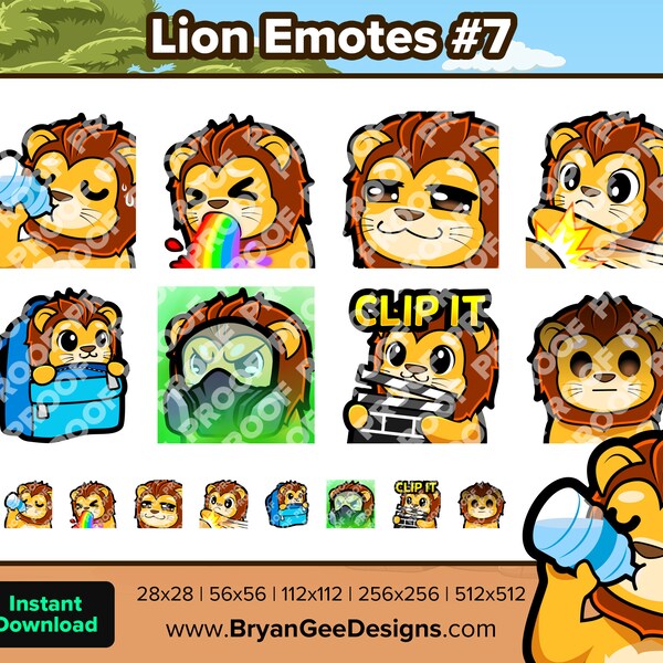 Kick Emotes - Etsy