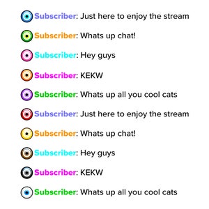 Nazar Evil Eye Twitch Badges Bit Badges Channel Points Discord Badges ...