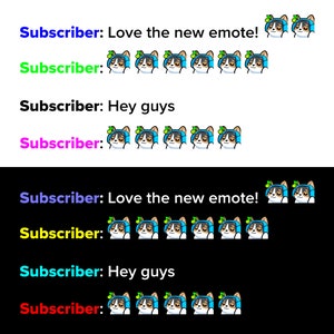 Tricolor Corgi Twitch Emotes Uno Reverse KEKW Gasp Big Brain Music ...