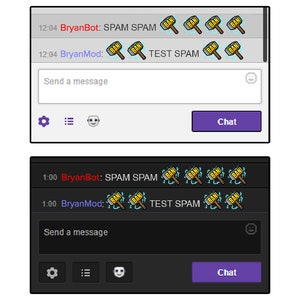 BAN Hammer Emote for Twitch, Discord or Youtube - Etsy