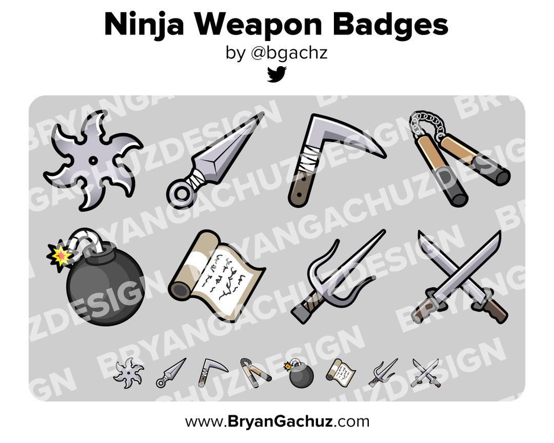 Ninja Twitch Badges Bit Badges Channel Points Discord Badges Youtube ...