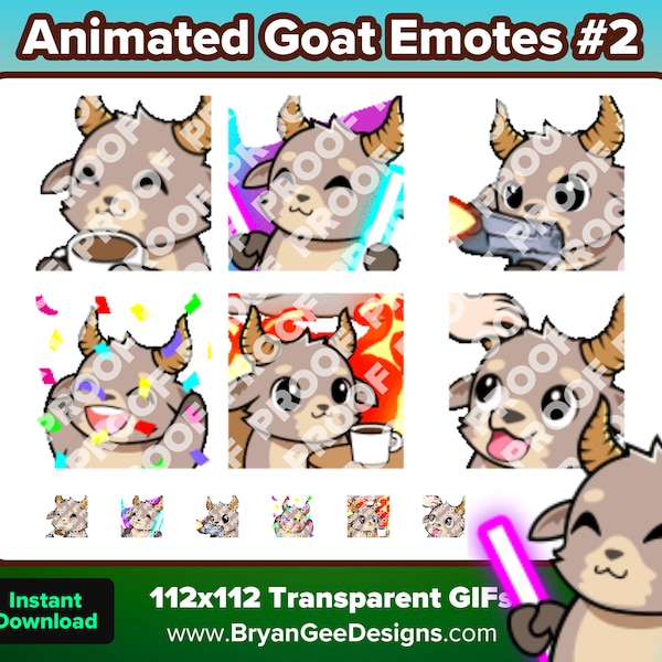Twitch Animated Emotes Rave - Etsy