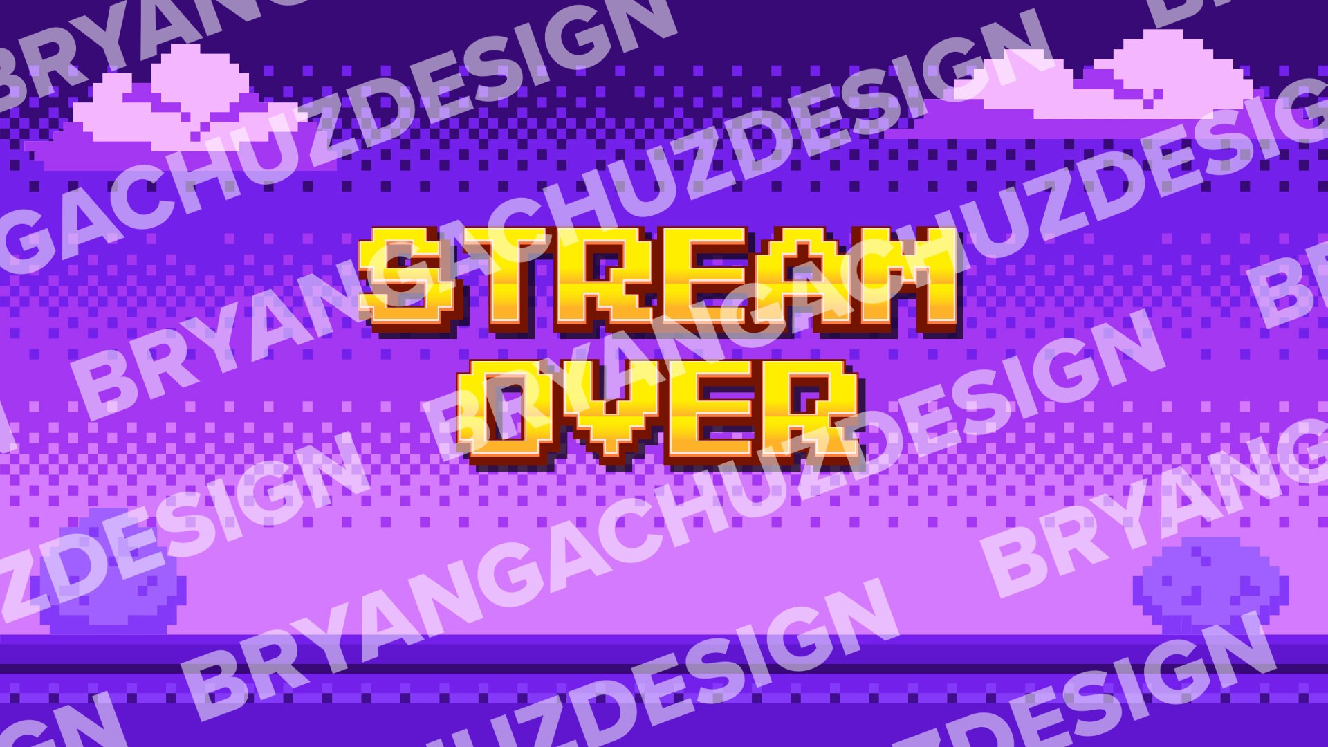 Retro Pixel 8-bit Stream Screens for Twitch animated - Etsy