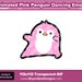 Animated Pink Penguin Dancing Emote for Twitch or Discord, Pink Penguin ...