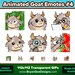 Animated Red Panda Twitch Emotes Hiding Bush, Clapping, Notes, POP, Sus ...