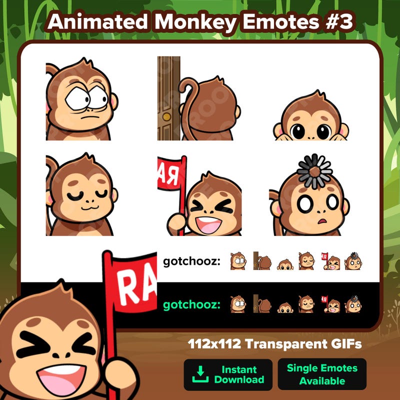 Monkey Monkey Video Game - Etsy UK