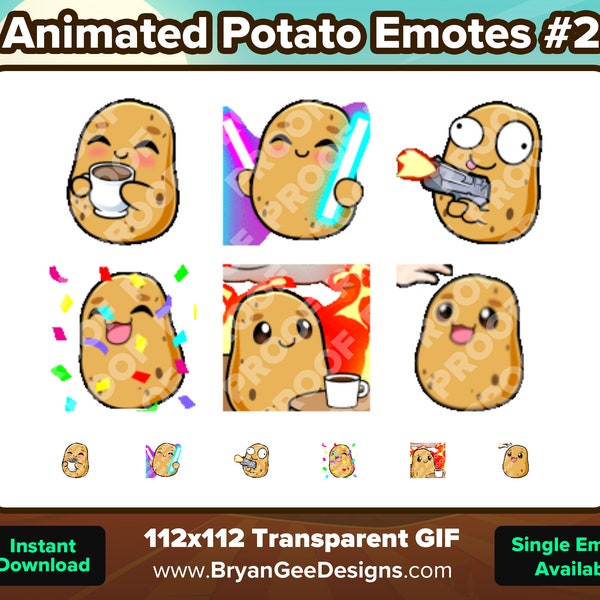 Party Animated Emotes - Etsy
