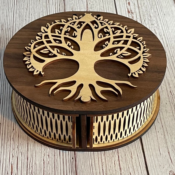 Tree of Life Wooden Box - Etsy
