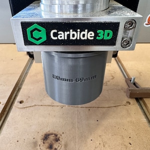 Onefinity CNC Spindle Shim 80 to 65mm (makita, Carbide, Dewalt, Bauer ...