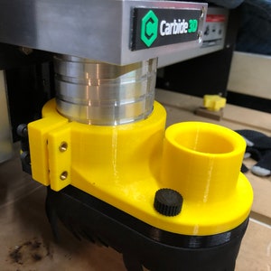 CNC Dust Boot Shoe 65mm or 69mm for Shapeoko, Carbide 3d Compact Router ...