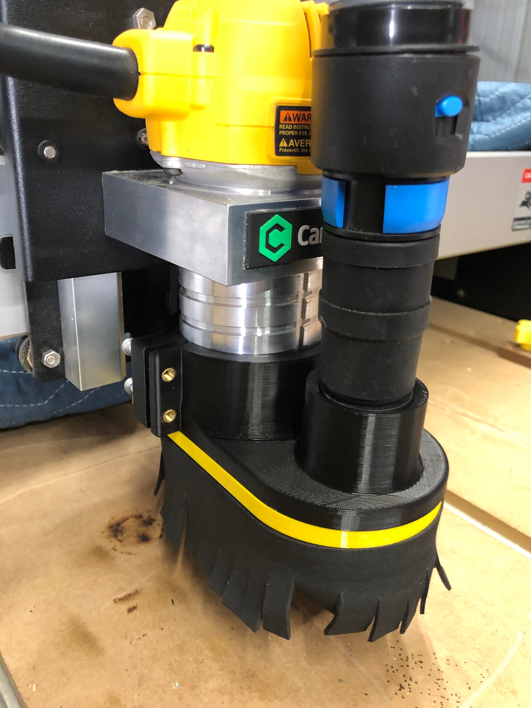 CNC Magnetic Dust Boot, 65mm 69mm, for Shapeoko, Makita, Dewalt Routers ...