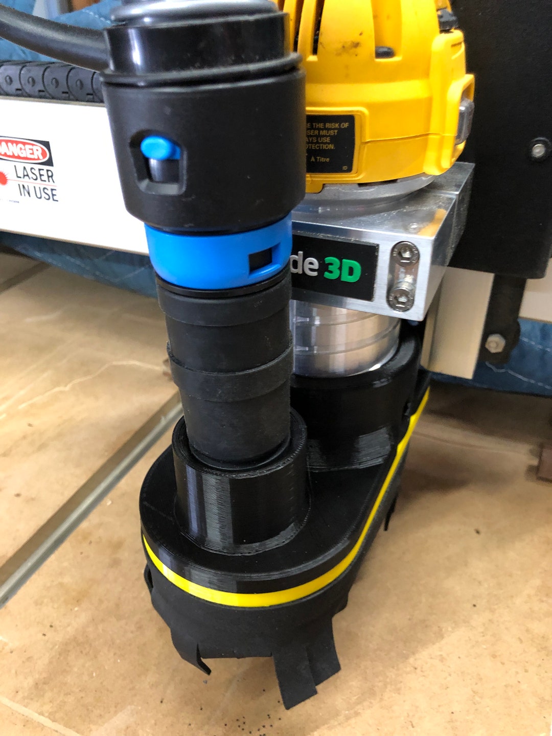 CNC Magnetic Dust Boot Shoe, 65mm 69mm Carbide Shapeoko or Pro Xl, Xxl ...