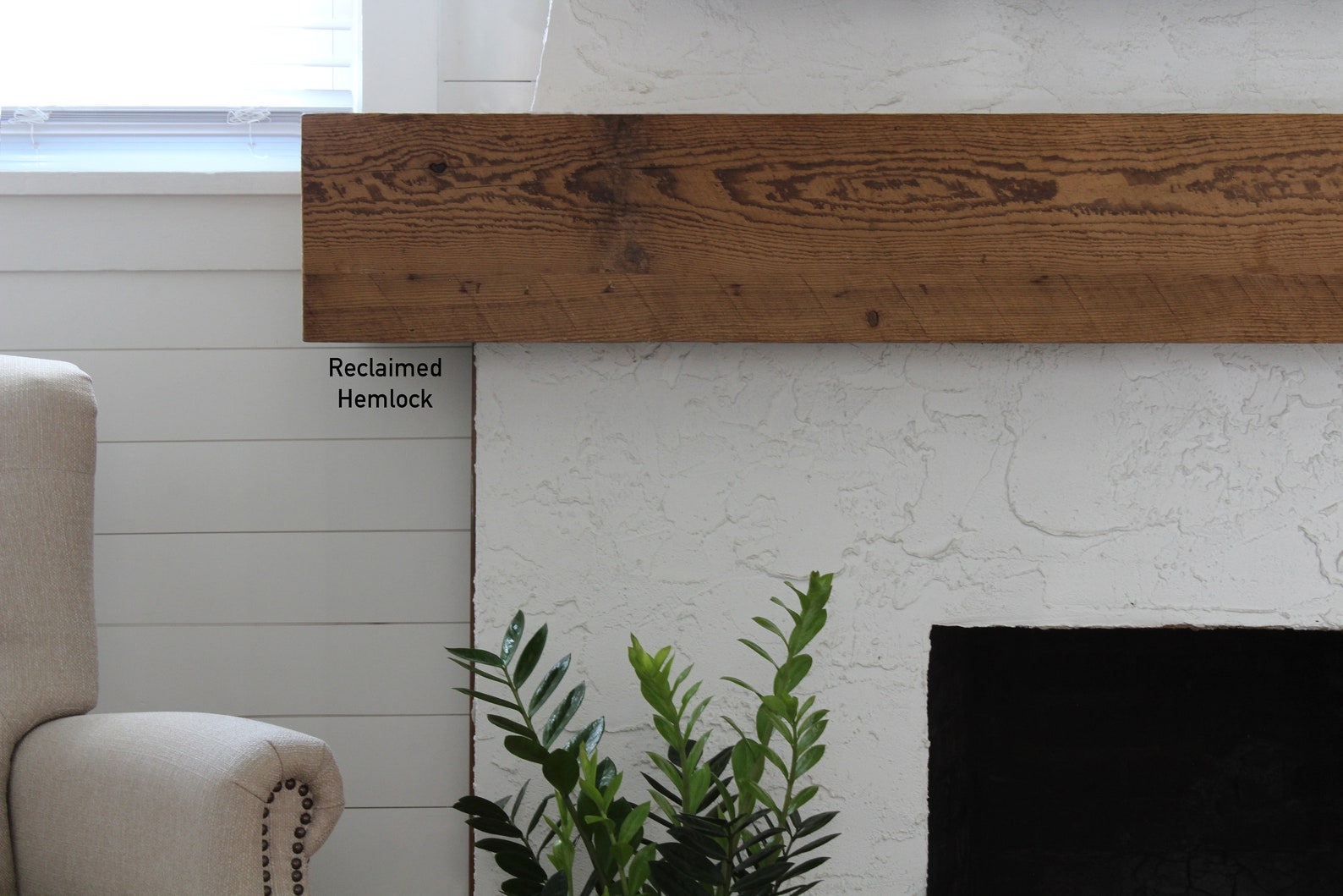 Reclaimed or New Wood Box Mantel Made to Order up to - Etsy