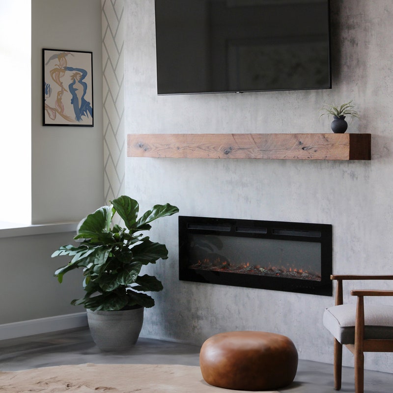 Floating Mantel - Etsy
