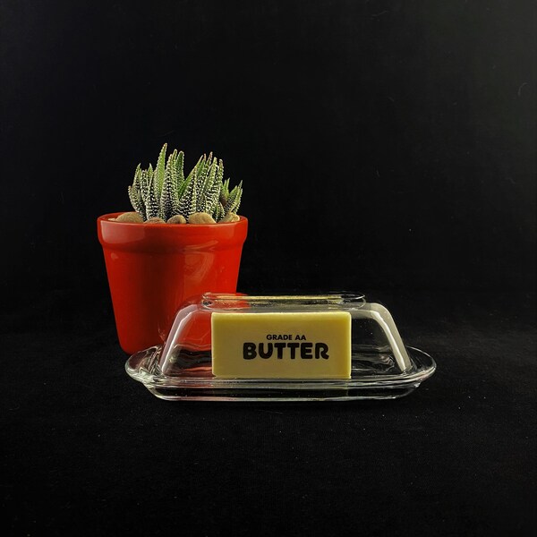 Retro Butter Dish - Etsy