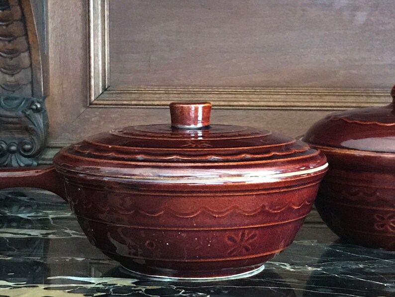 Mar-crest Daisy and Dot Stoneware 1.5 Quart French Casserole - Etsy