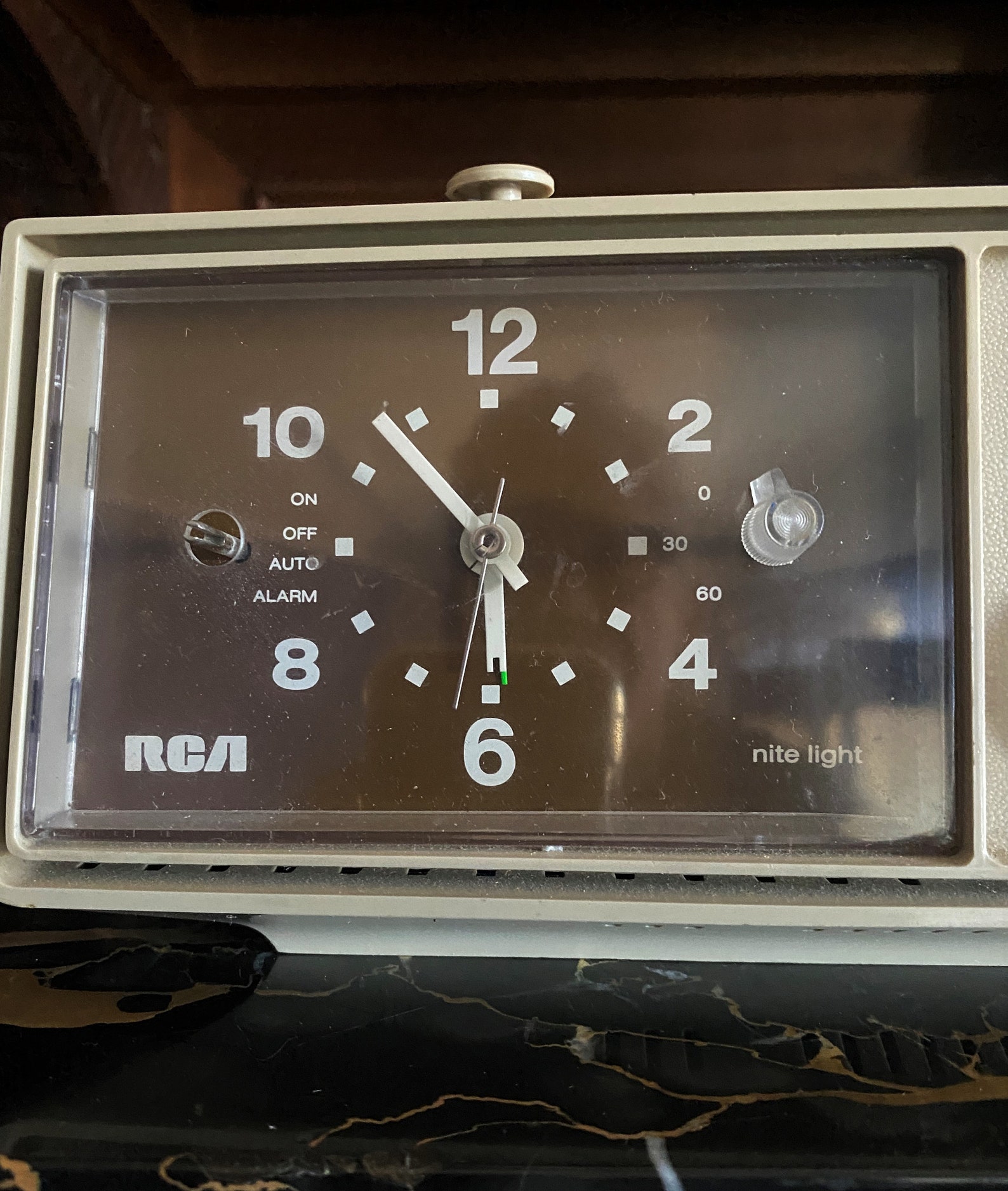 RCA NITE LIGHT Mid Century Alarm Clock Radio Model RZD415T - Etsy
