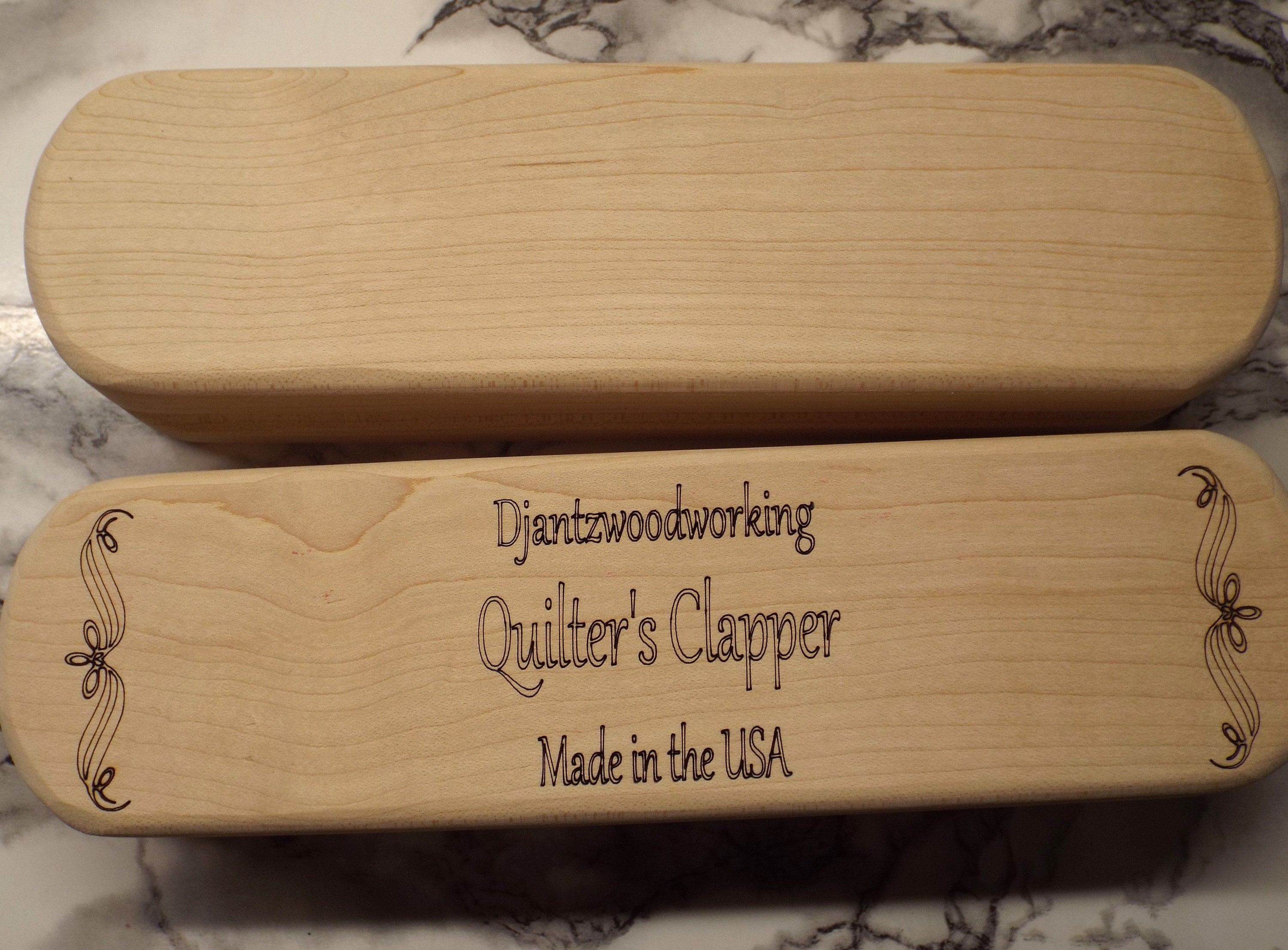 Handcrafted Maple Quilter's Clapper: 12" Seam Presser - Etsy