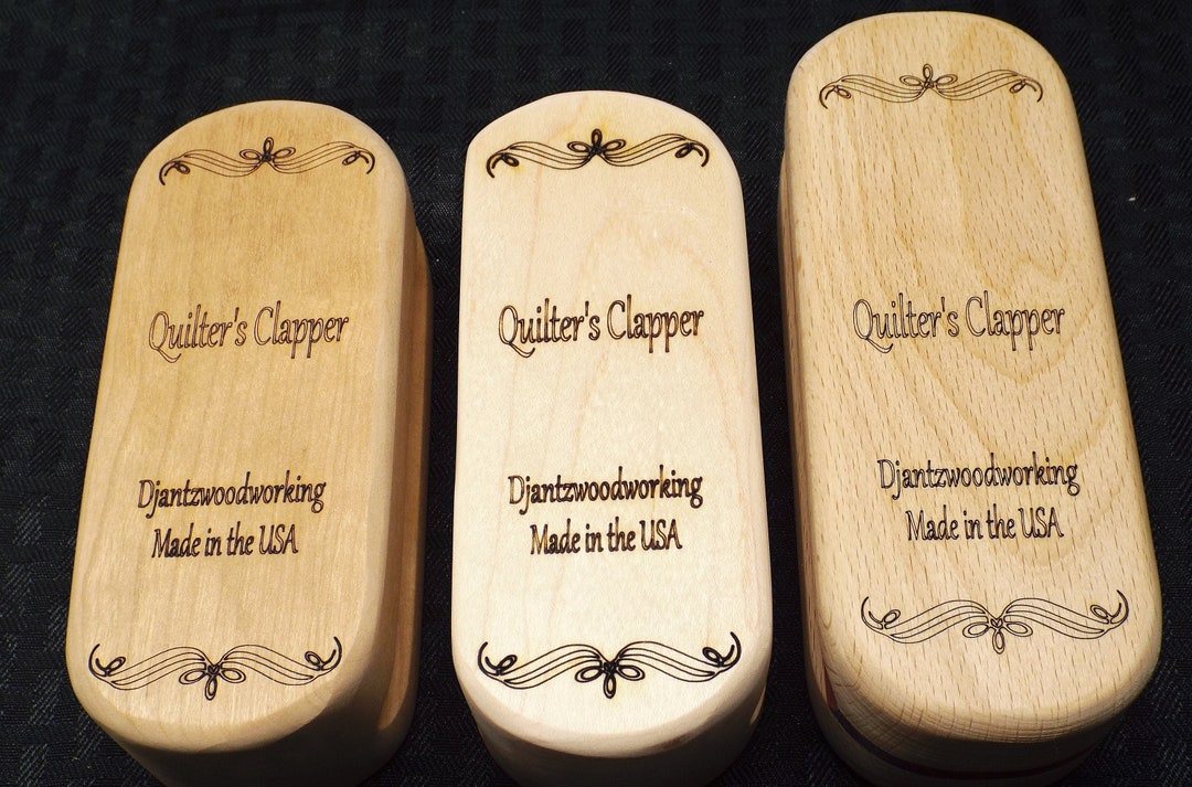 Handmade Maple Quilters Clapper: Tailoring Tool, Unfinished Hardwood - Etsy