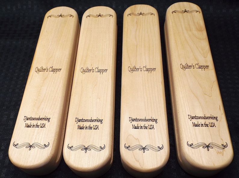 Handcrafted Maple Quilter's Clapper: 12" Seam Presser - Etsy