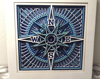 Laser Cut Compass - Etsy