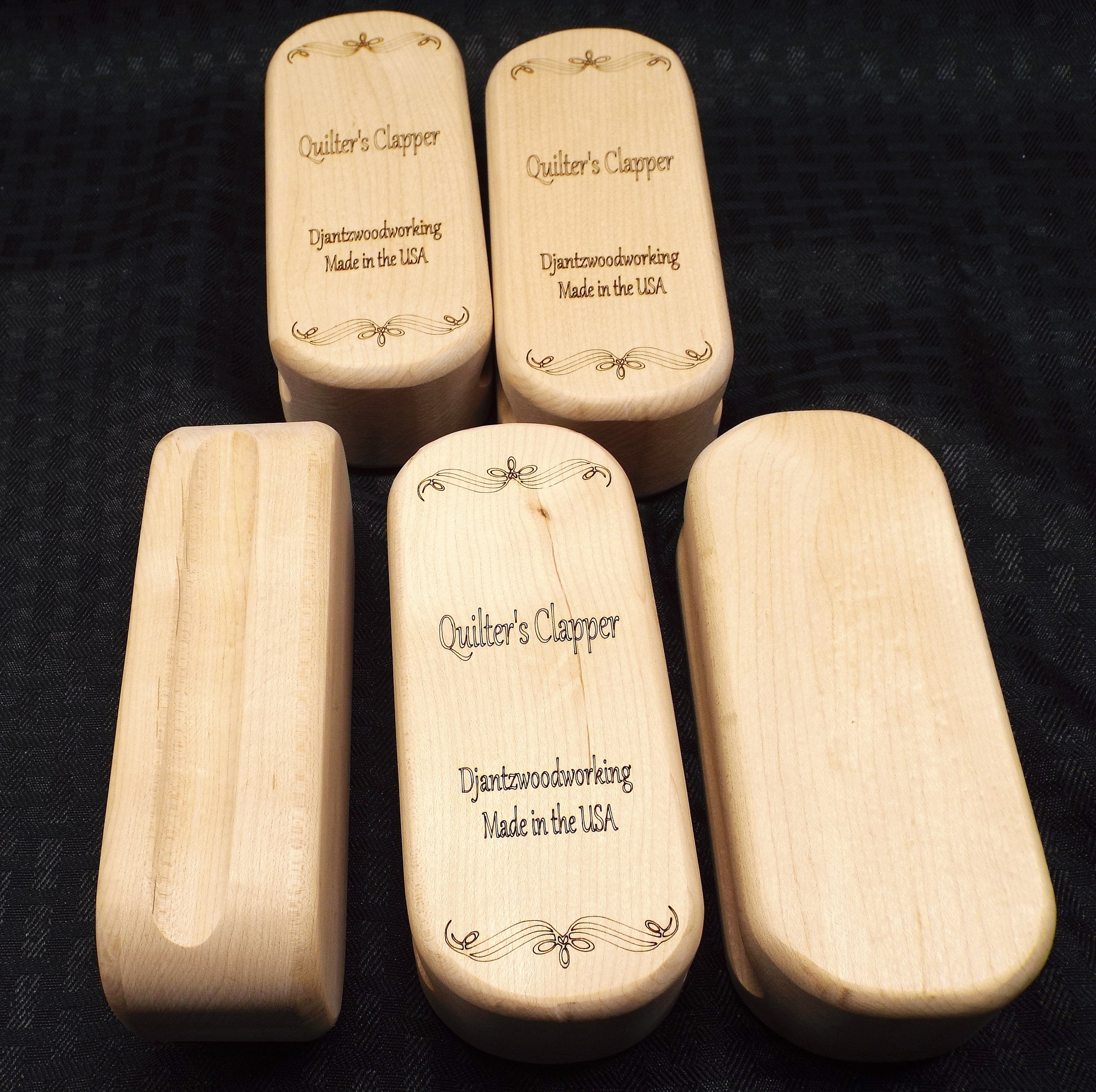 Handmade Maple Quilters Clapper: Tailoring Tool, Unfinished Hardwood - Etsy