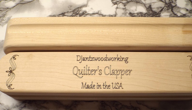 Handcrafted Maple Quilter's Clapper: 12" Seam Presser - Etsy