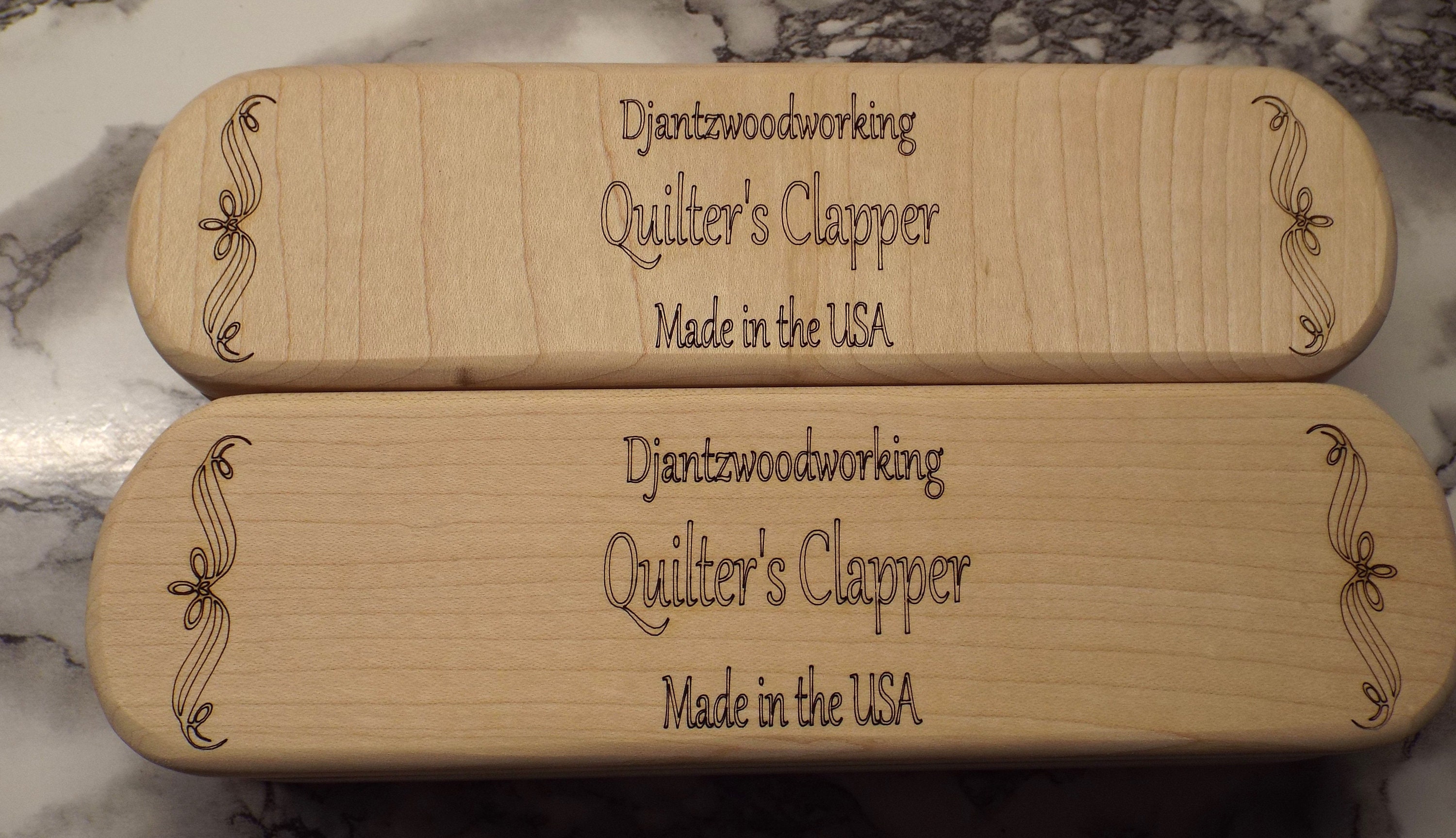 9 Maple Inch Quilters Clapper - Etsy