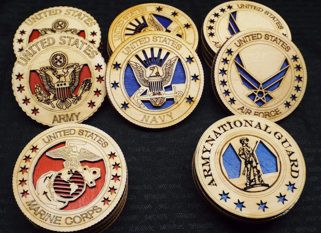 Military Coasters - Etsy