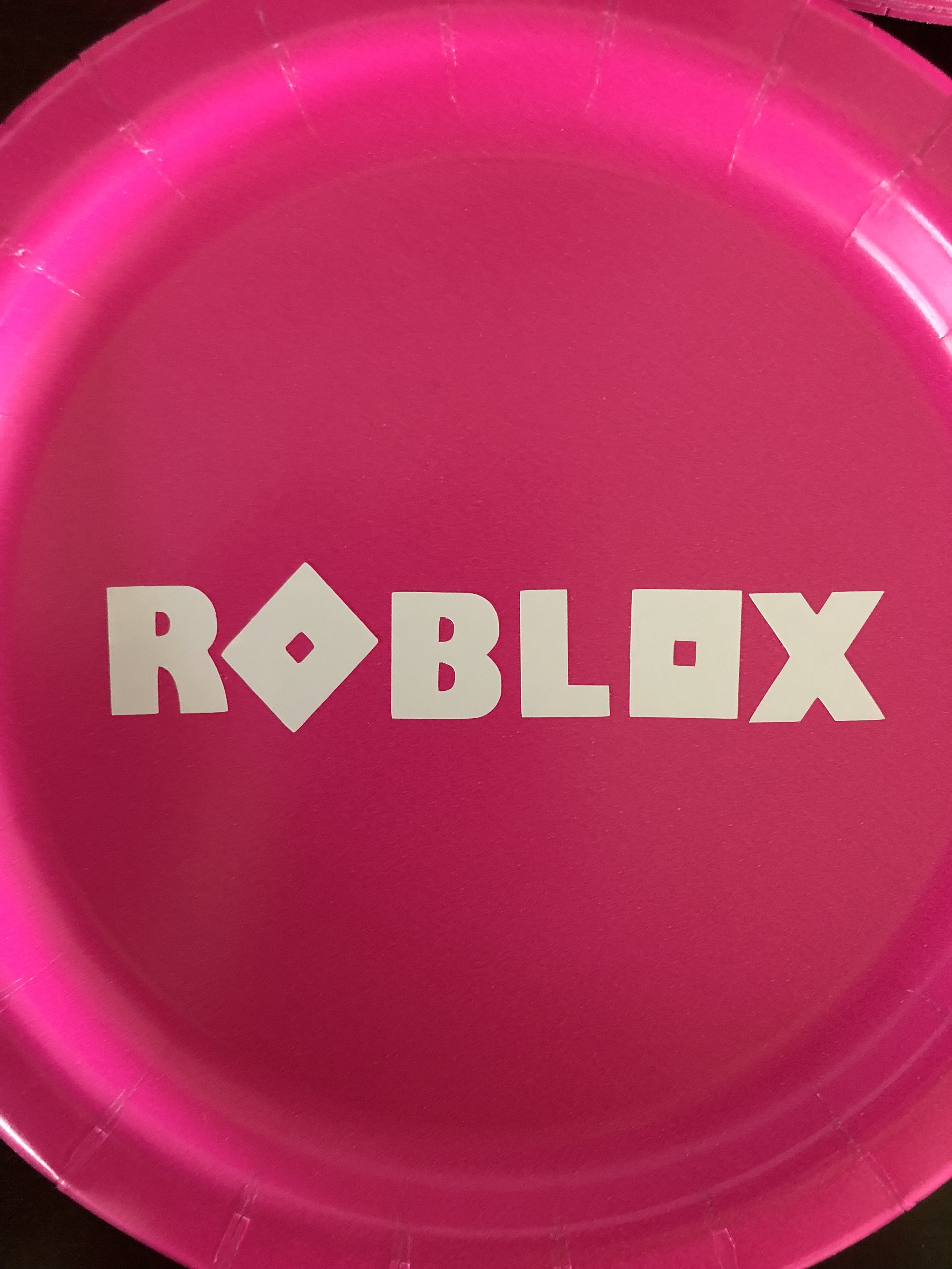 Pink Roblox ultimate Birthday Party Pack Pink for 16 plates | Etsy