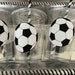 Soccer Ball Disposable Plastic Cups With Lids and Straws Party Favors ...