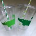 Alligator Gator Party Cups 12oz Disposable Cup With Lid and Straw Gator ...