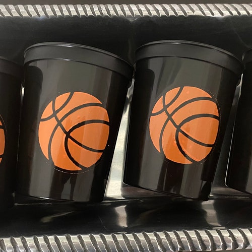 Basketball 16oz Reusable Stadium Cups Birthday Party Favors - Etsy