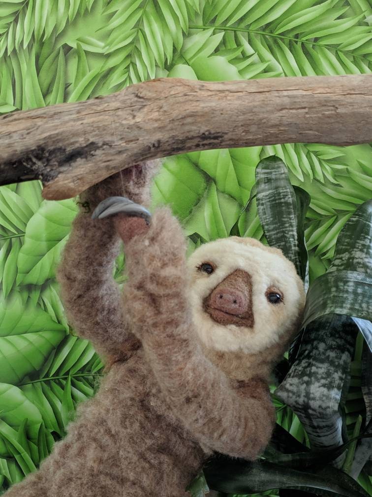 READY TO SHIP Meg's Menagerie: Dora the Two-toed Sloth | Etsy